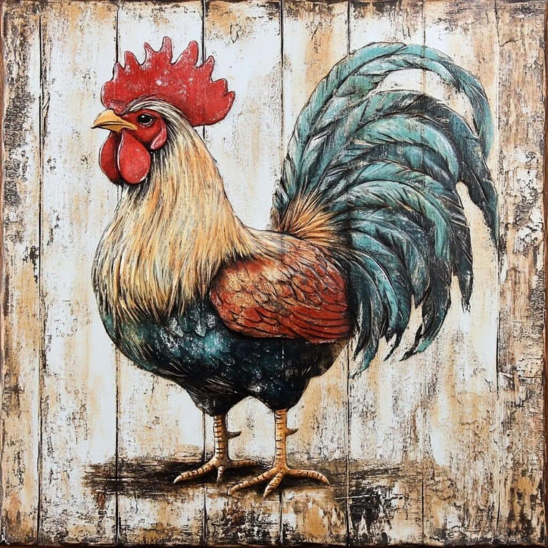 Rooster in the kitchen: A tale of good luck and lost memories