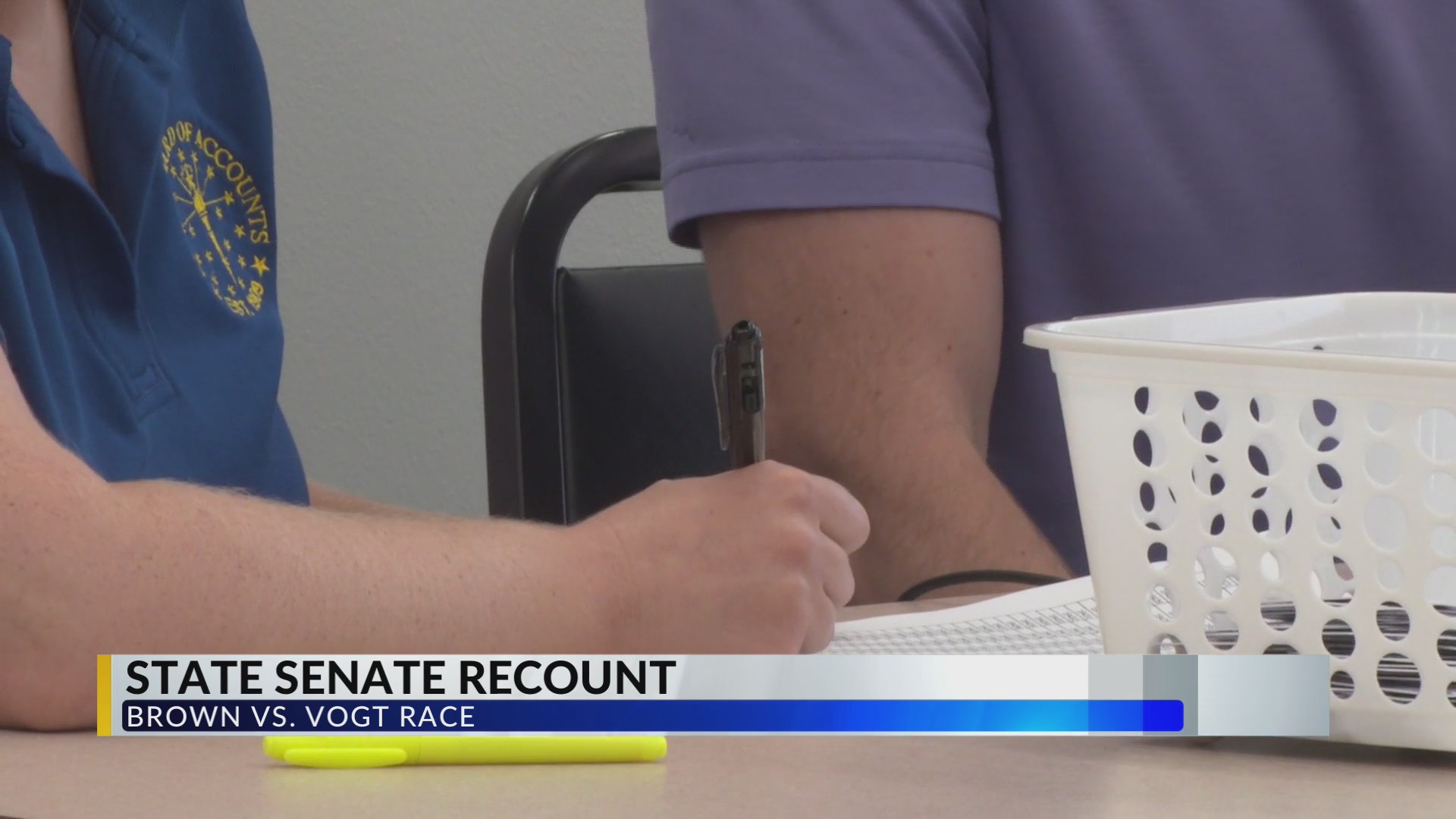 State Senate race recount