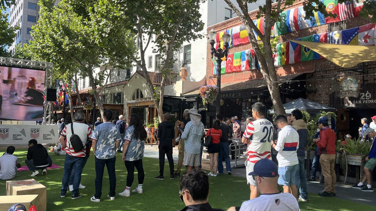 World Cup fans go all out ahead of USMNT match at Levi's Stadium