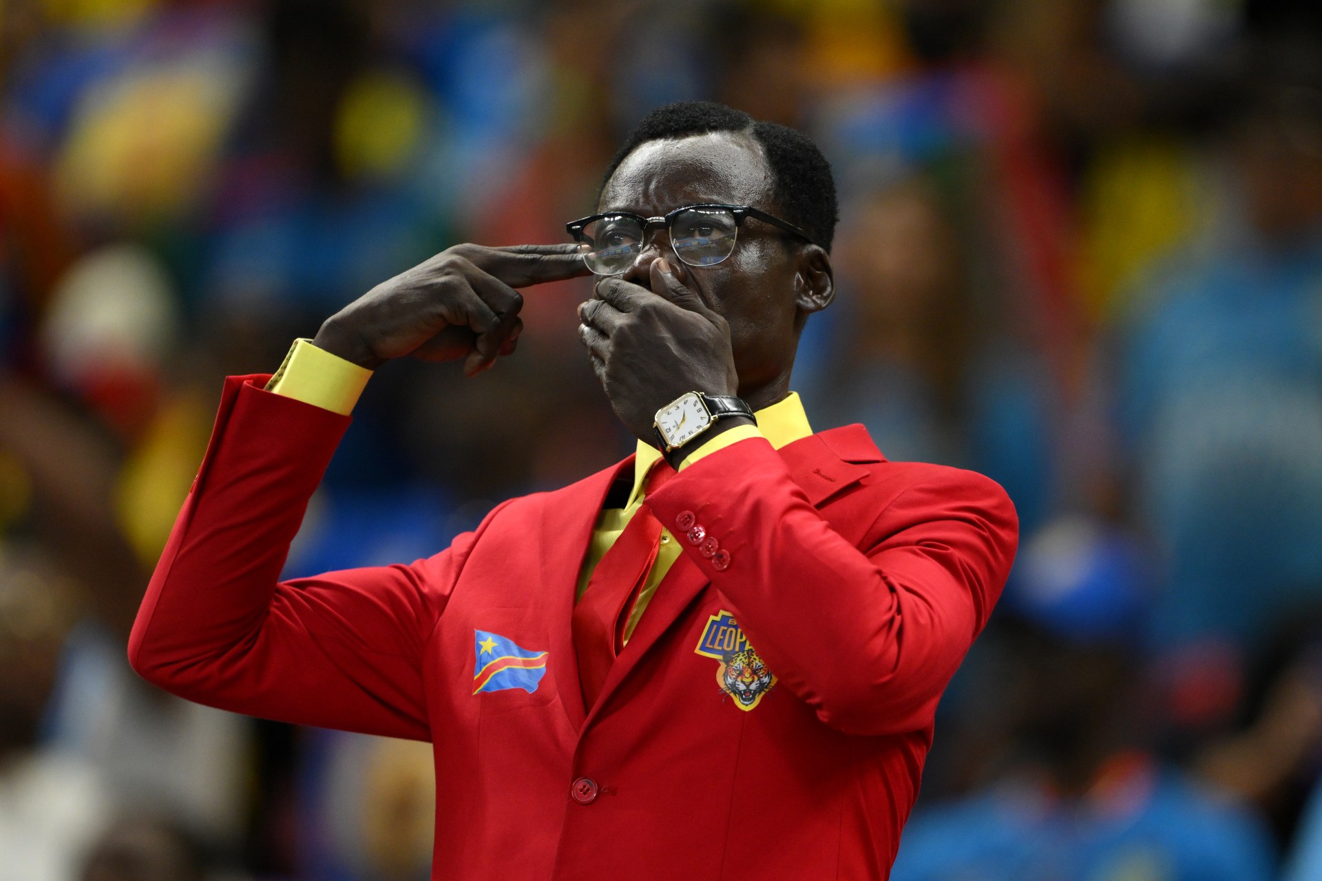 DR Congo iconic fan replaced for England World Cup game