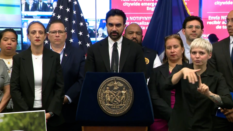 NYC mayor activates heat emergency plan