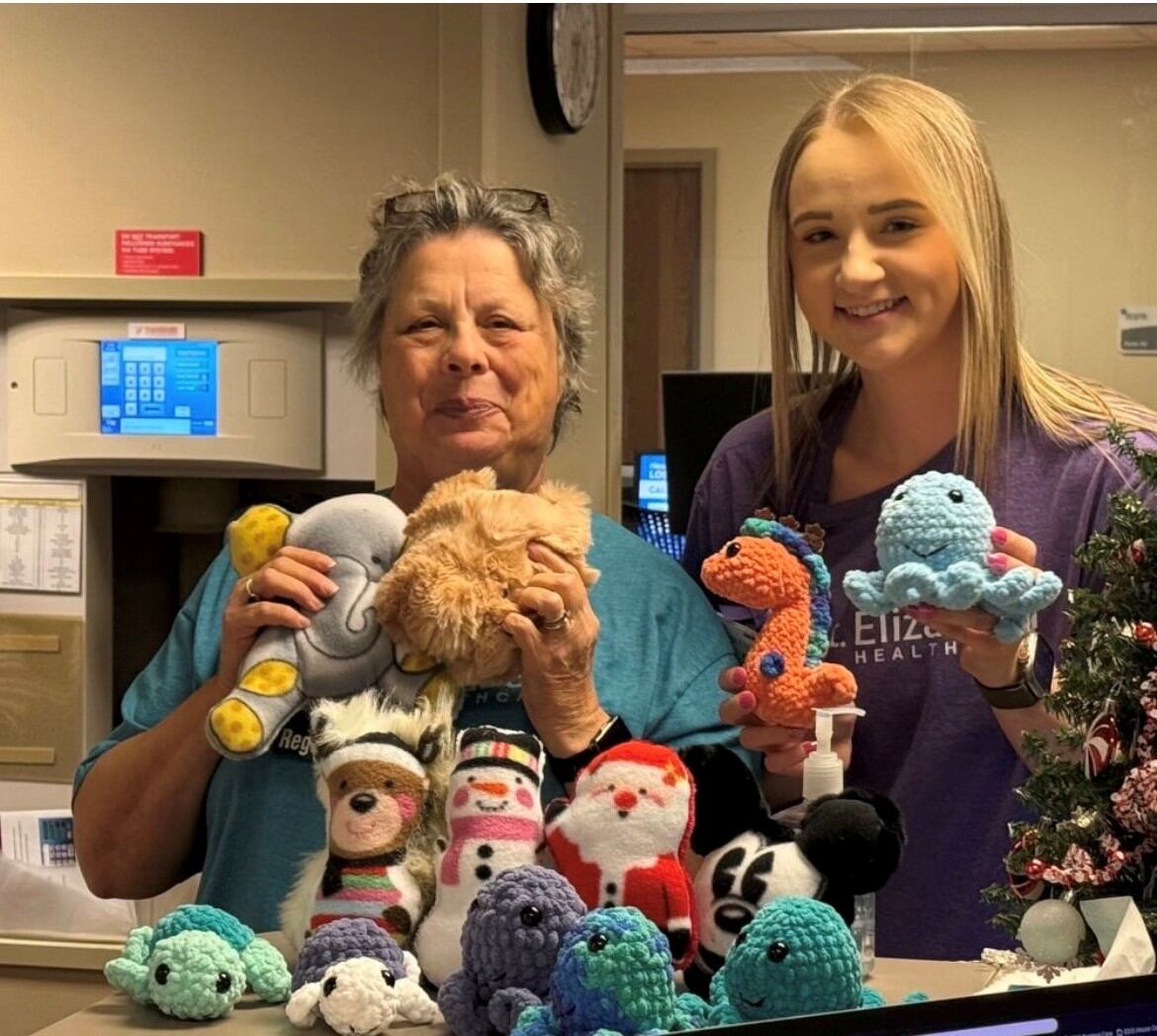 Feel better friends: St. Elizabeth workers make stuffed animals for ...