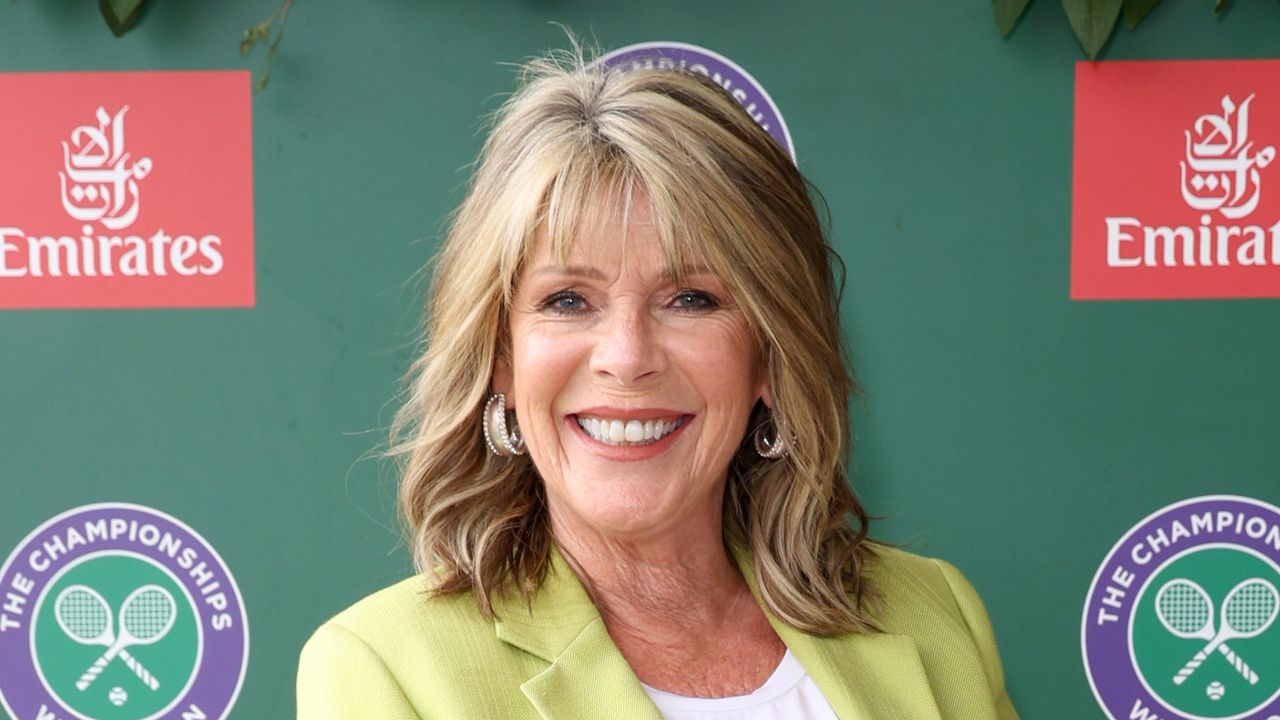 Ruth Langsford's lime green suit at Wimbledon is tempered thanks to ...
