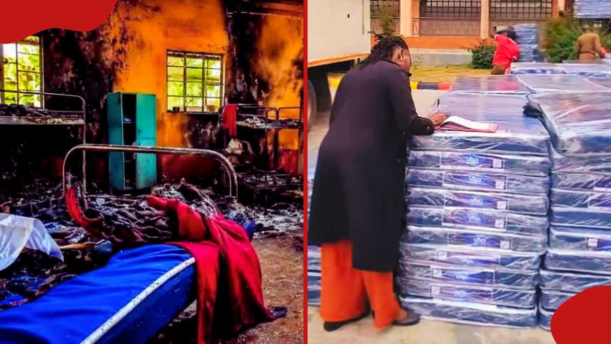 Businesswoman elated after selling mattresses to Utumishi girls as ...
