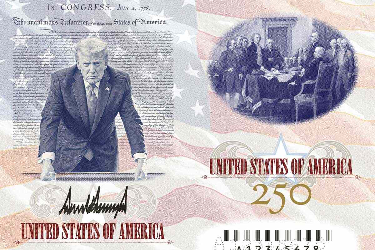 Trump admin unveils new iteration of commemorative passport featuring ...