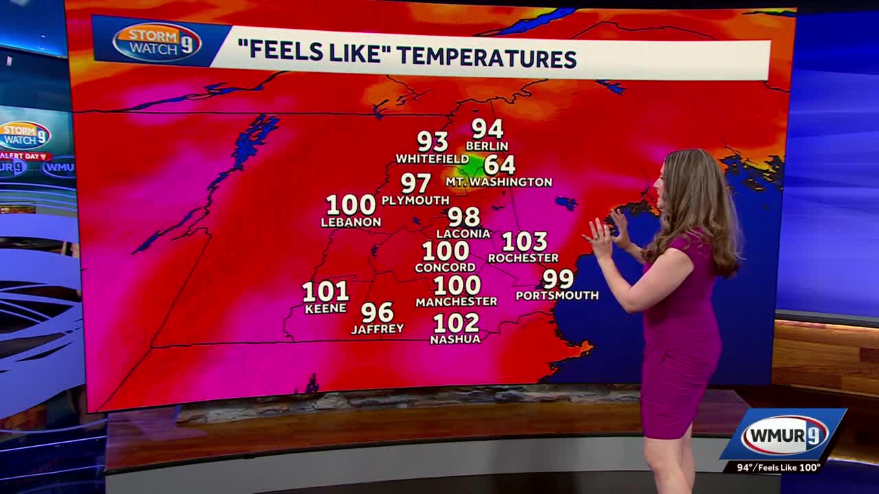 Video: High heat, humidity move in
