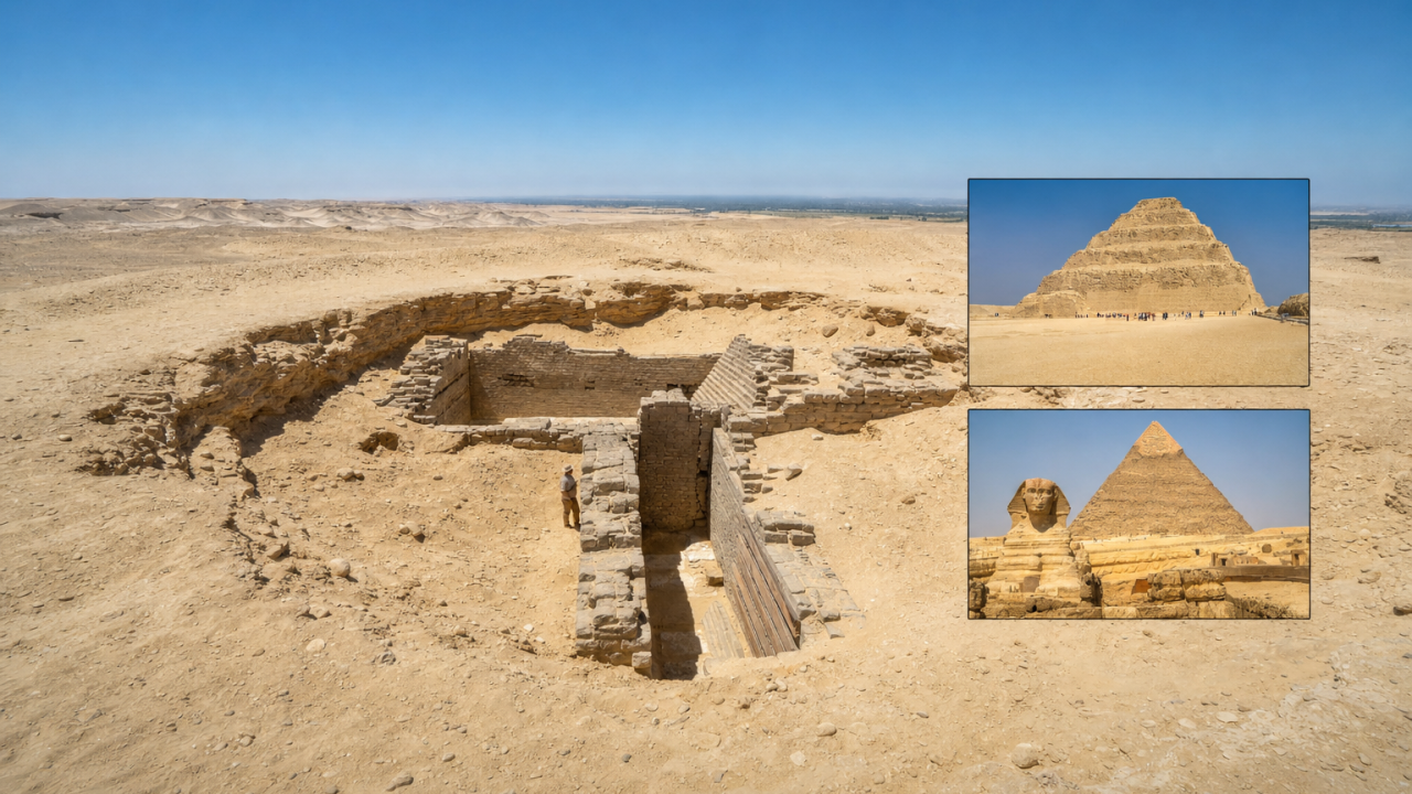 How first dynasty builders solved a problem that made pyramids possible