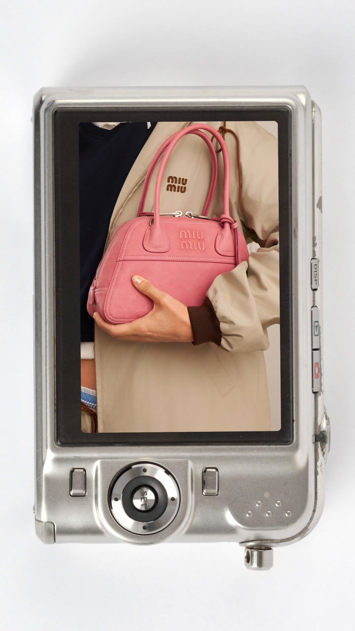 Y2K style edit: Miu Miu through a retro lens