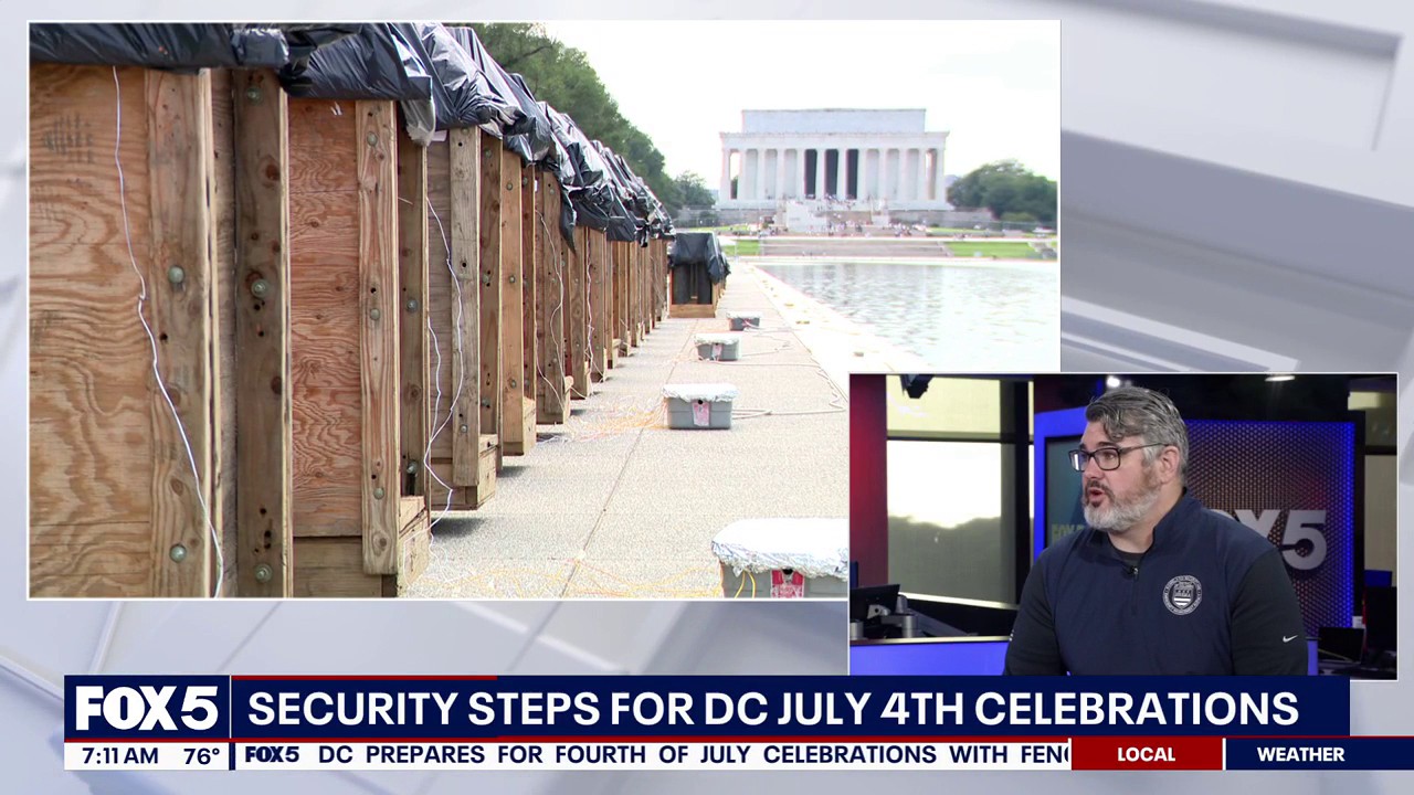 Security steps for DC July 4th celebrations