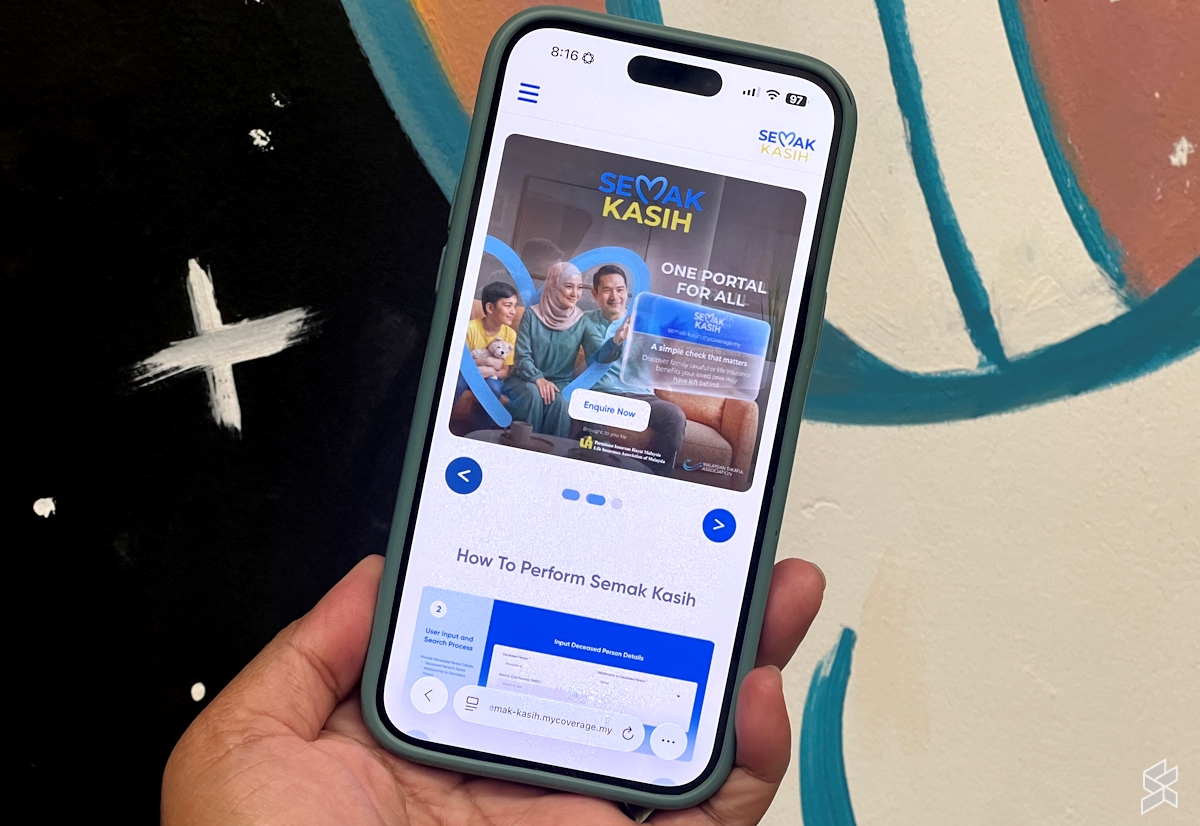 Semak Kasih offers a legit starting point to check for unclaimed ...