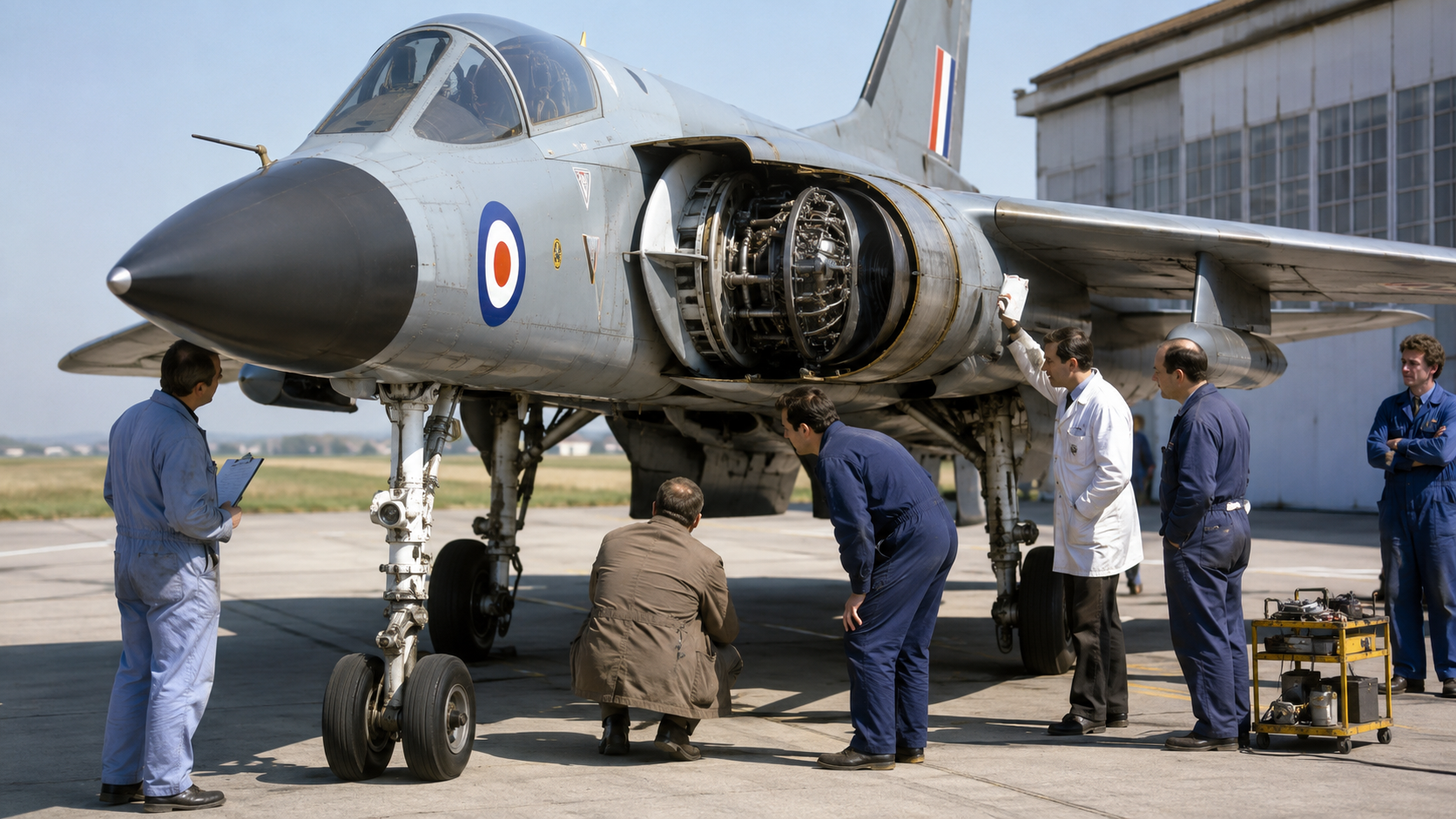Good job there were two: The Jaguar’s engines became its dark joke