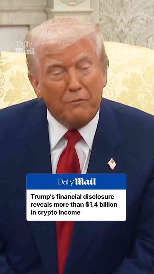 Trump disclosure shows major income from crypto ventures