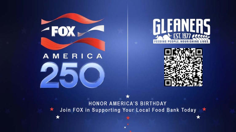 America 250: FOX supports Gleaners local food bank