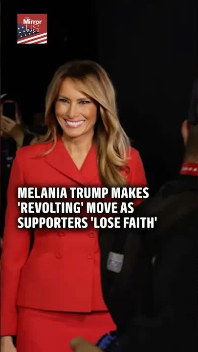 Melania Trump sparks outrage with 'revolting' statement, supporters ...