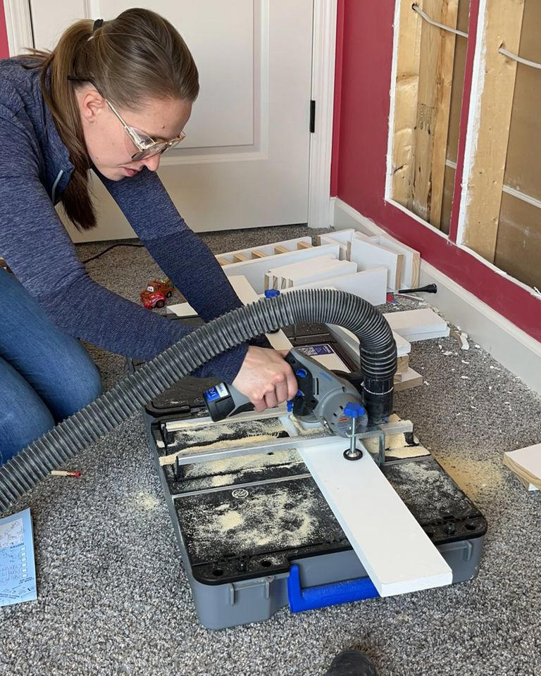 Mom teaches herself how to use power tools and builds son a one-of-a ...