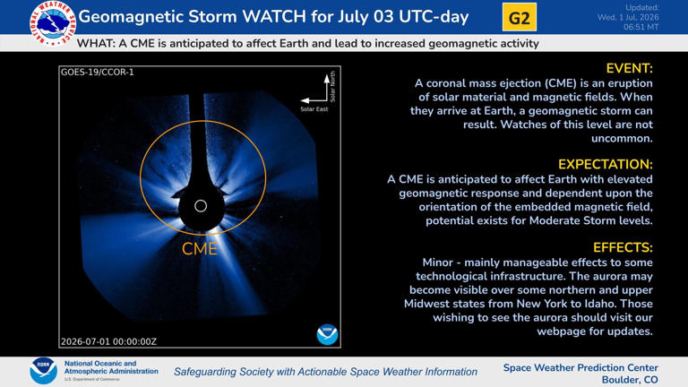 Sun unleashes powerful X-class solar flare and Earth-bound CME that ...