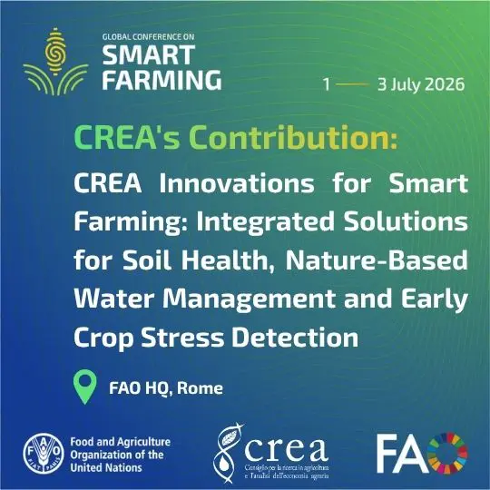 Il Crea alla Conferenza Globale FAO sullo smart farming: innovazione ...
