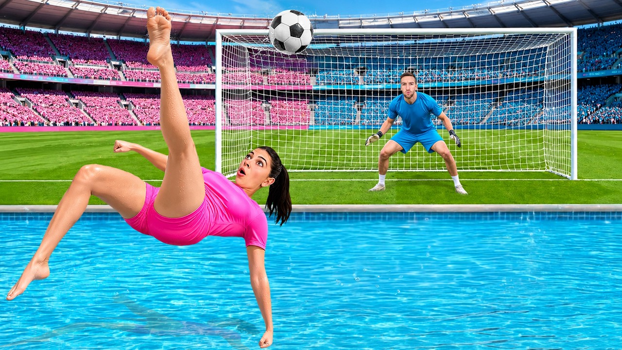 Boys vs girls World Cup (pool edition)