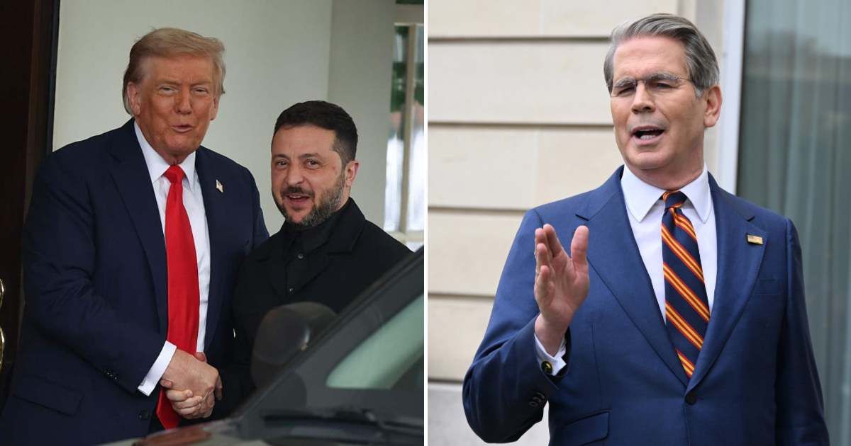 Book claims Bessent called Zelenskyy 'Mr Bean on crack' and urged Trump ...