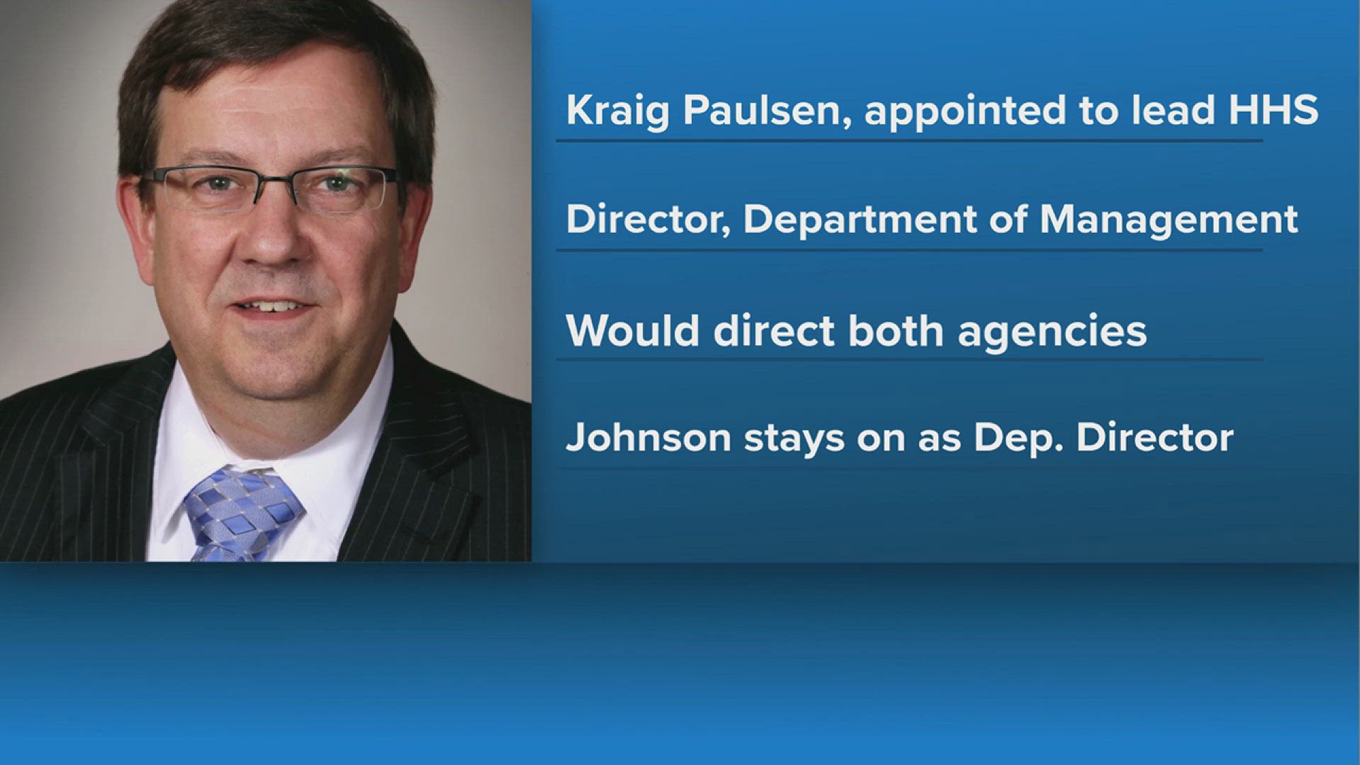 Iowa governor appoints new state Health and Human Services director