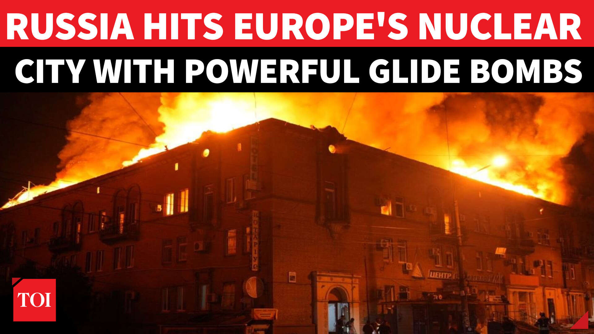 On Putin's orders, Russia unleashes massive attack on Ukraine nuclear ...