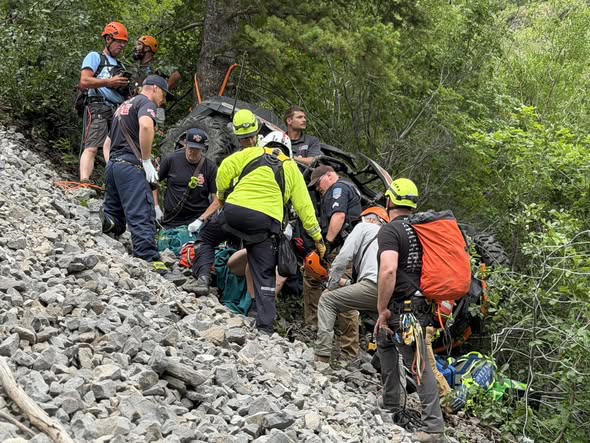 One seriously injured, airlifted after ATV rolled over 100 yards in ...