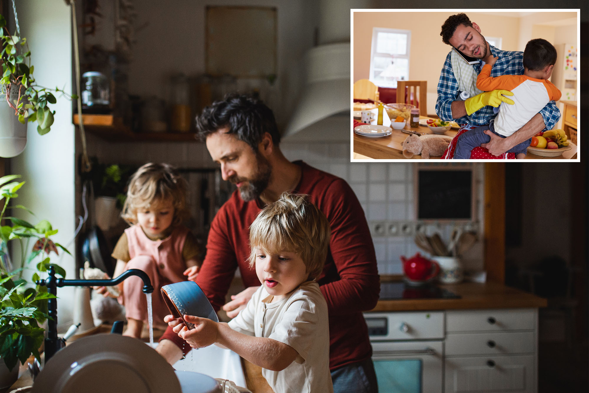 Married dads spend over 30 hours per week, up 200% in time spent on ...