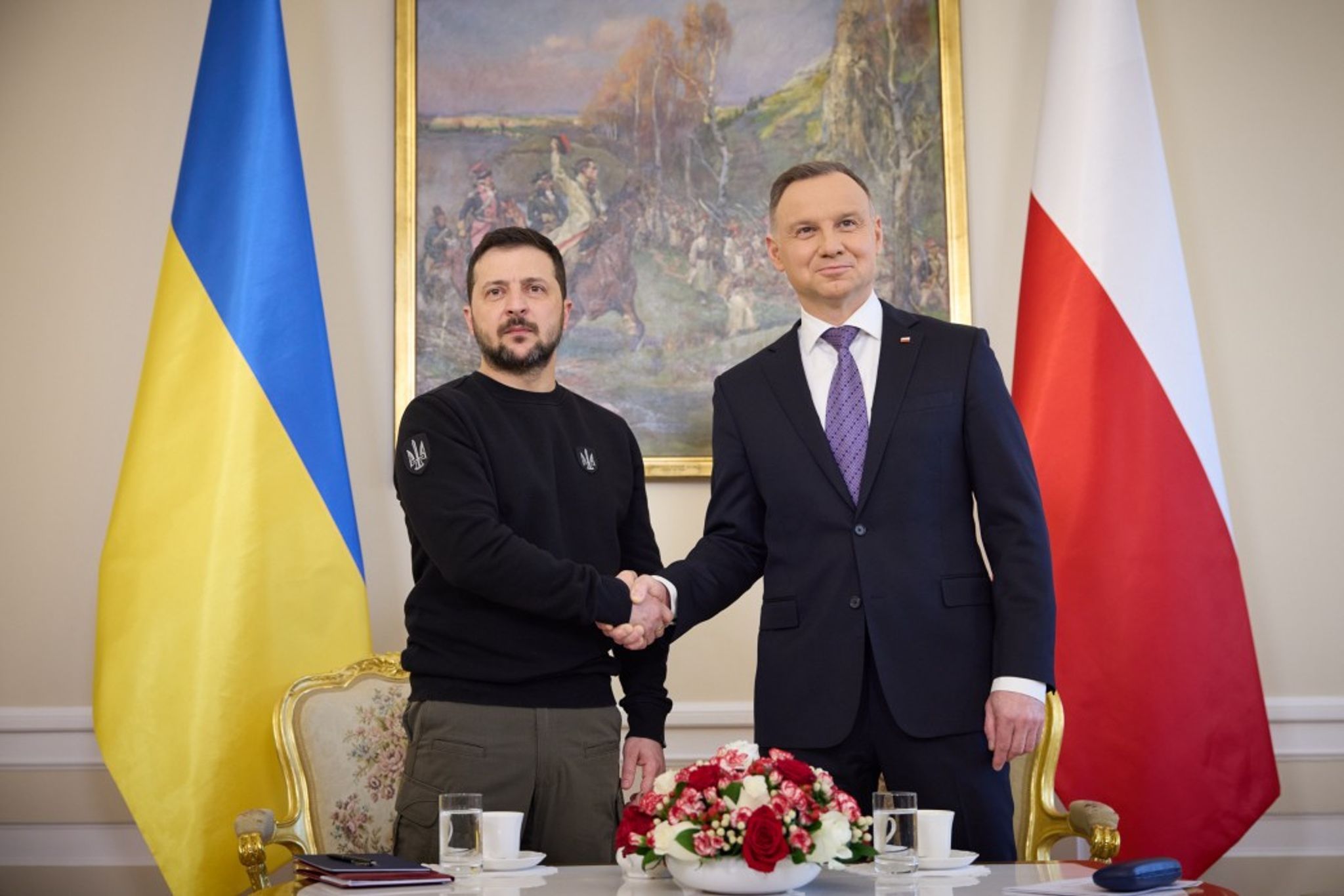 Zelensky returns highest Polish honour as historical row deepens