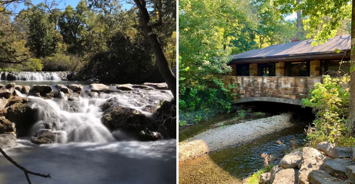 This crystal-clear creek in Oklahoma looks like it belongs in the Caribbean