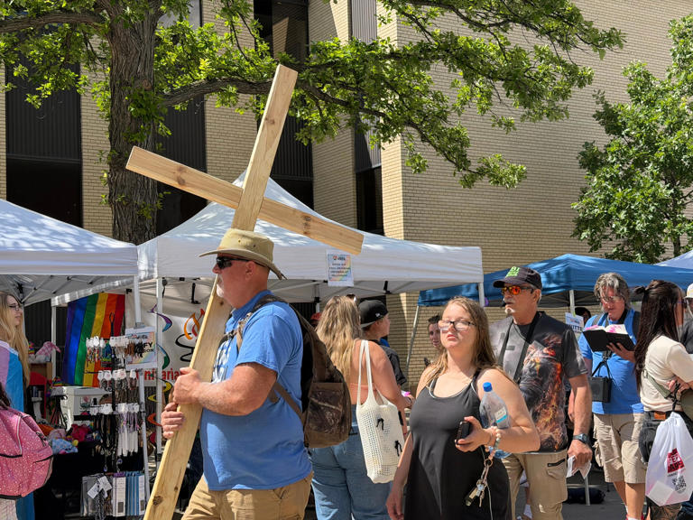 Hundreds gather for downtown Green Bay Pride festival on June 20