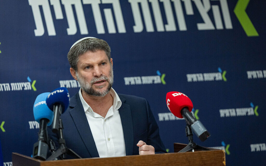 Smotrich says he’s open to compromises with Haredim over enlistment to army