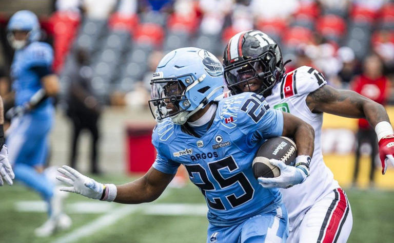 How did the Ottawa Redblacks get rolled over by the Toronto Argos in a ...