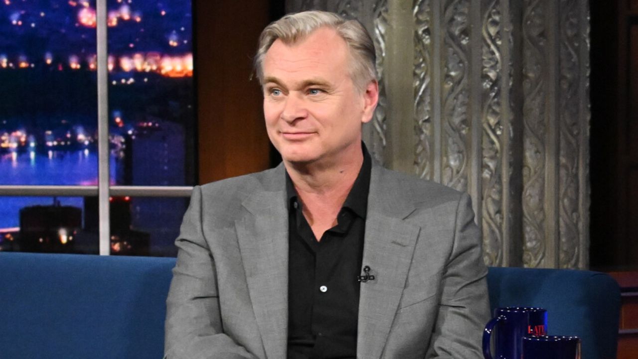 Christopher Nolan fanboying over his IMAX Odyssey popcorn bucket is the ...