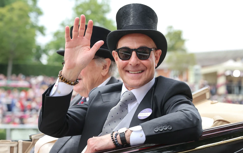 Stanley Tucci joins royals in Royal Ascot procession