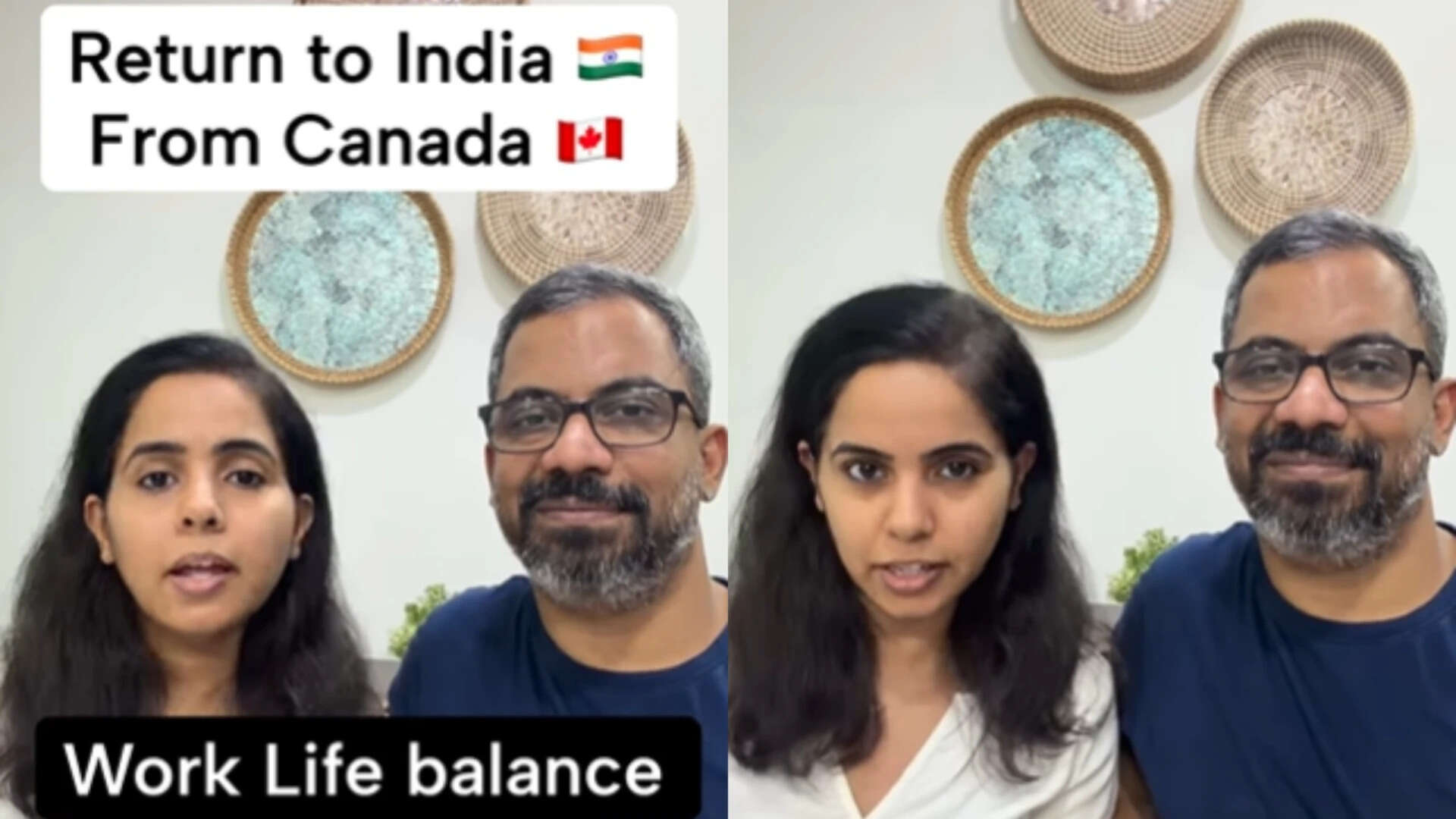 Viral video: Couple’s comparison sparks debate on work-life balance in ...