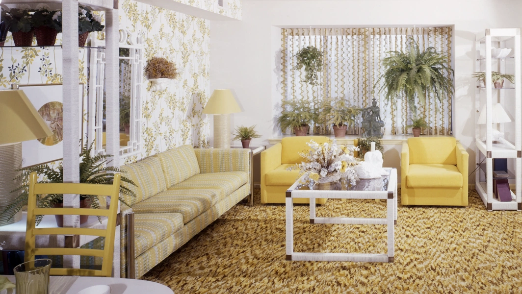 9 defining trends of 1970s living rooms