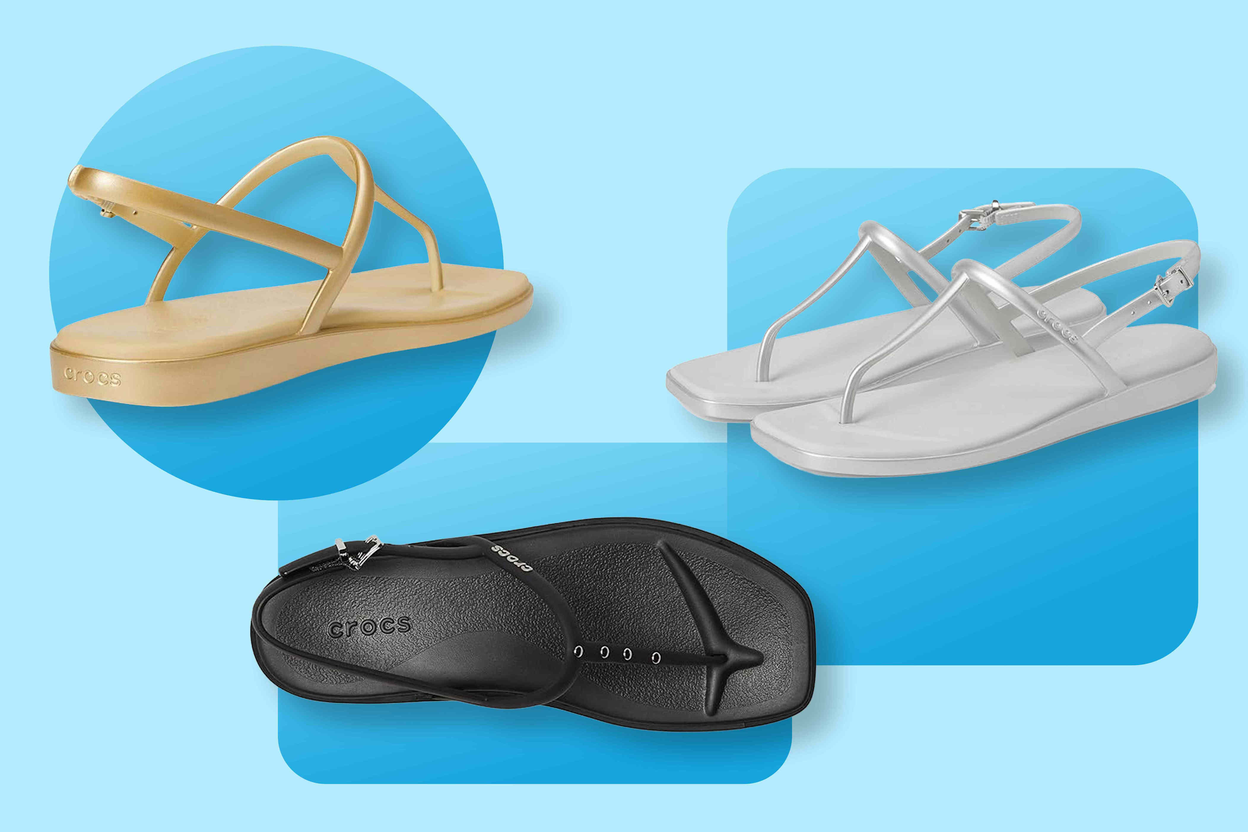 Shoppers can walk for hours in these Crocs square-toe sandals — grab a ...