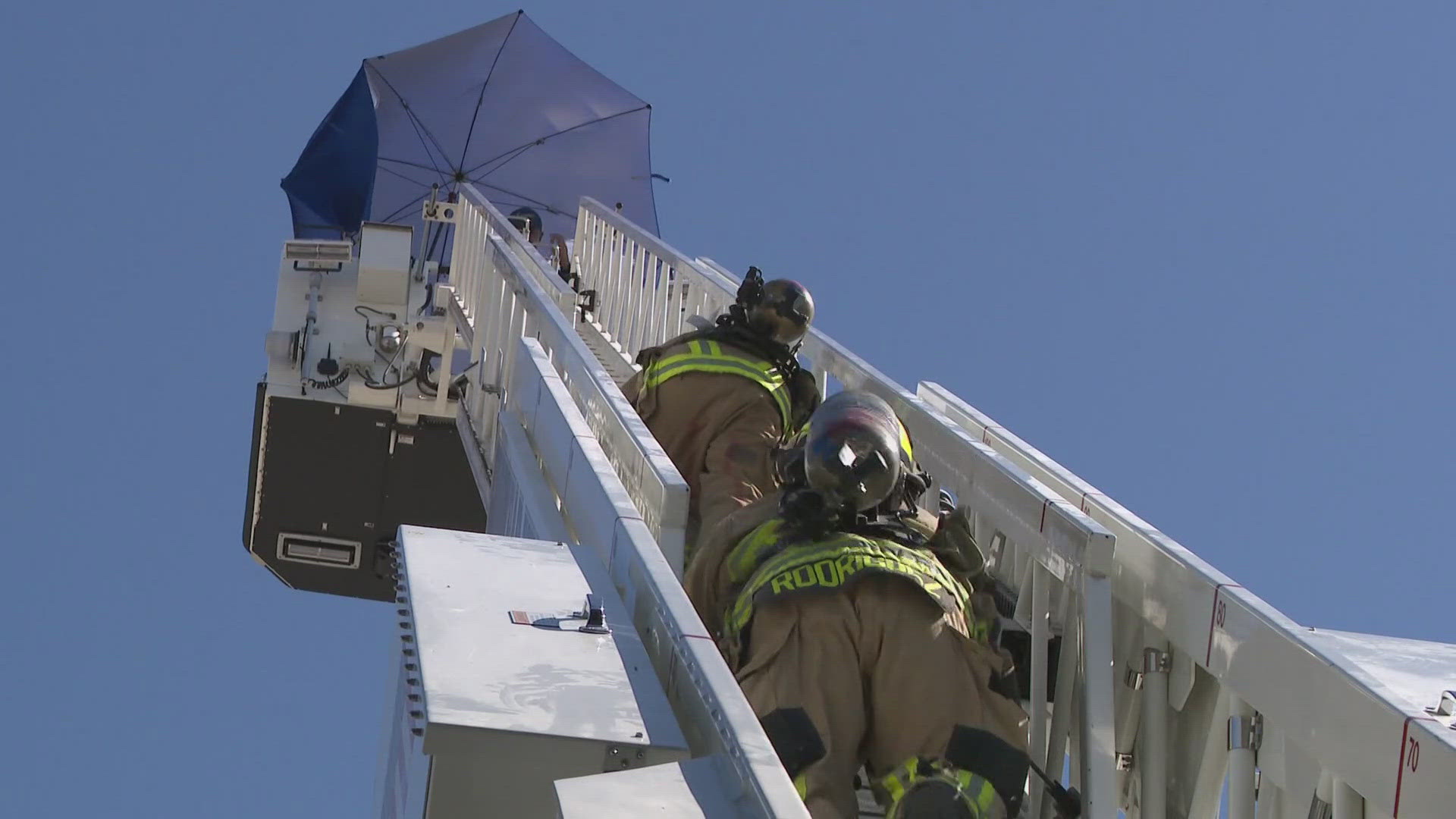 34 Arizona high school girls overcome fears, 100-foot ladder