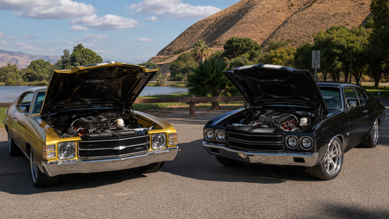 This patina Chevelle hides a supercharged LT4