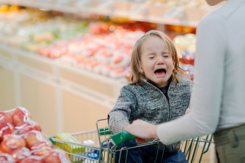 Woman 'freaks out' after looking back at photos of grandson at supermarket
