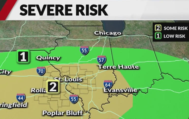 Strong storms, heavy rain, flooding possible on Father’s Day around St ...