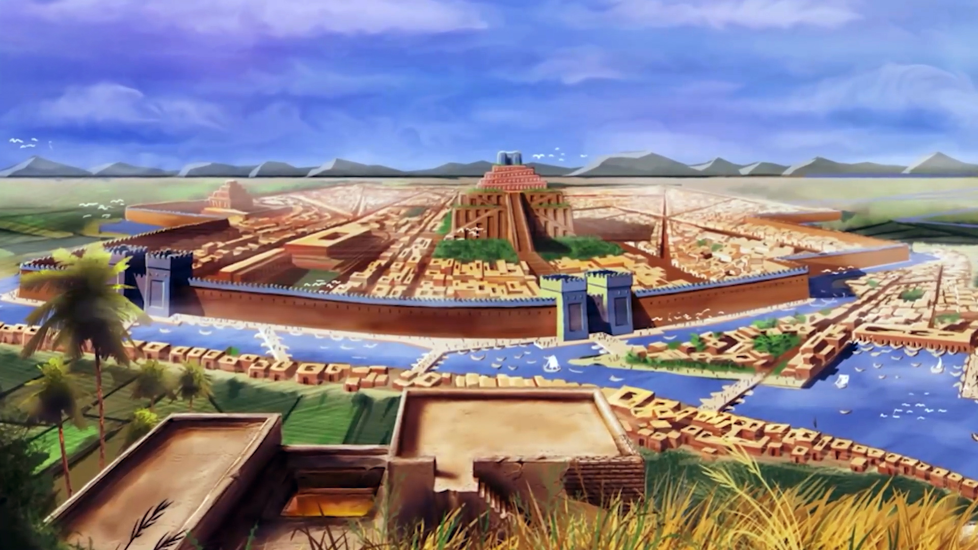 The great ziggurat of Ur still towers over one of Mesopotamia’s ...