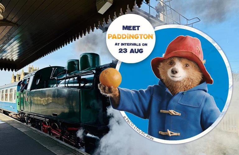 Meet Paddington at Peterborough's Nene Valley Railway