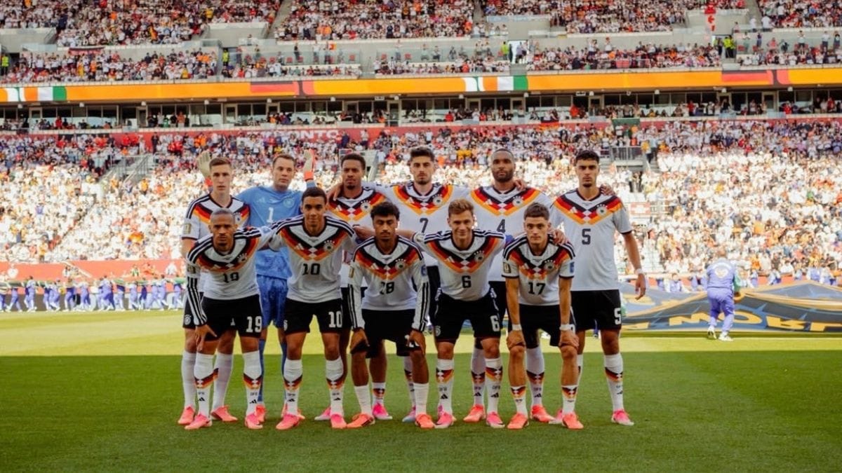 Germany tops the FIFA World Cup all-time goals-conceded list. It shows ...