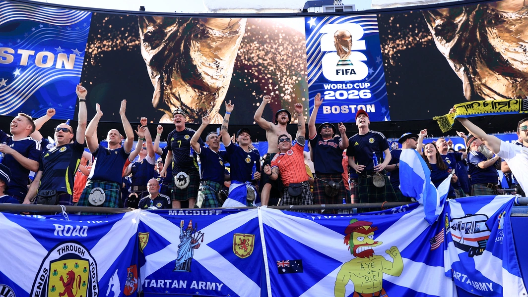 Scottish fans drink Boston bars dry during World Cup visit