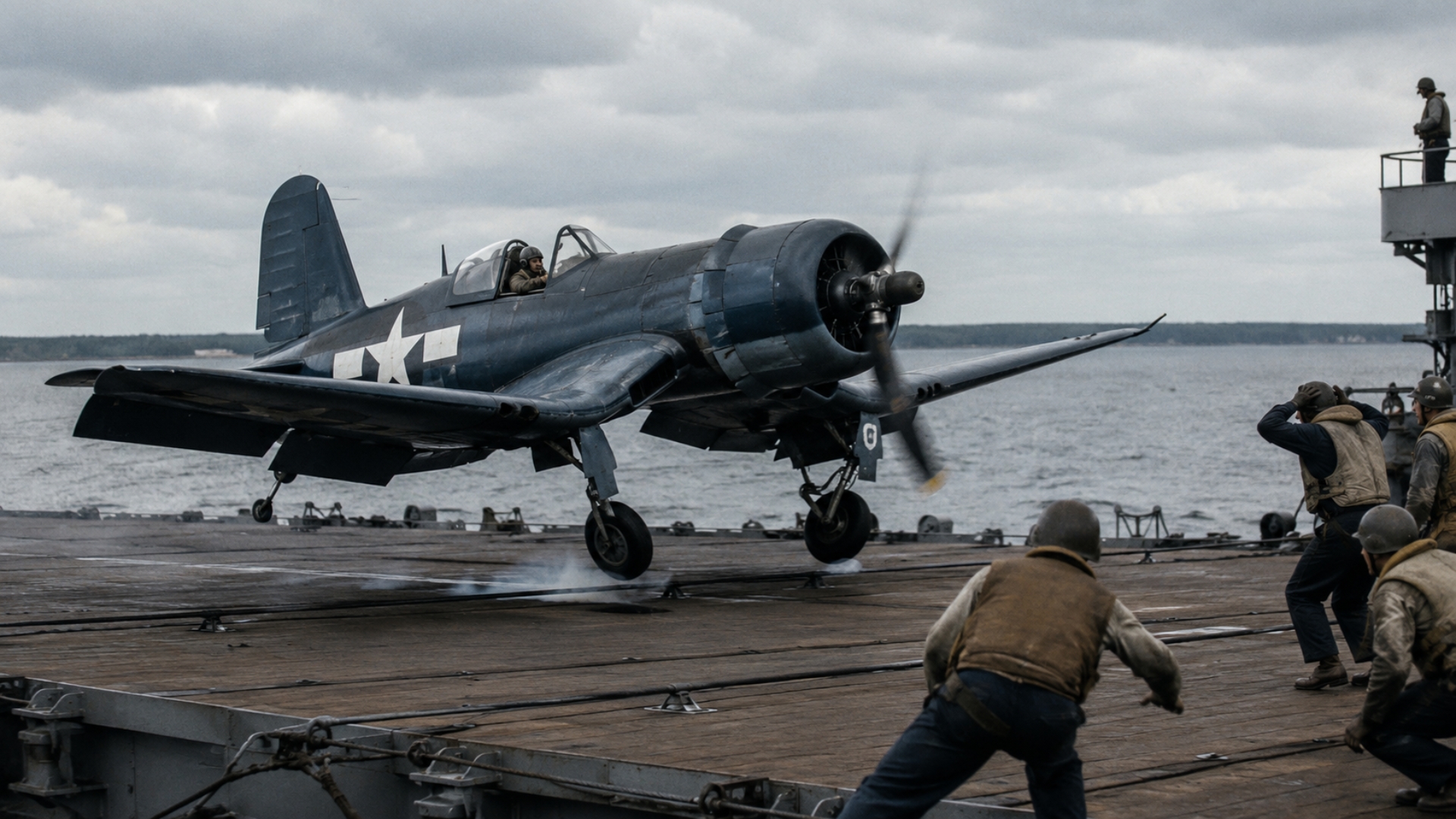 Comment le F4U Corsair est passé de « tueur d’enseigne » à légende du ...