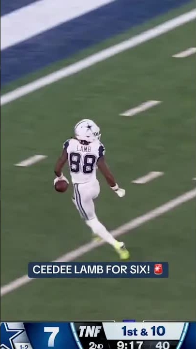 CeeDee Lamb touchdown vs Giants