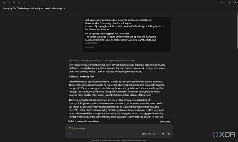 I use Claude to reframe my creative workflow, and it turned out to be ...