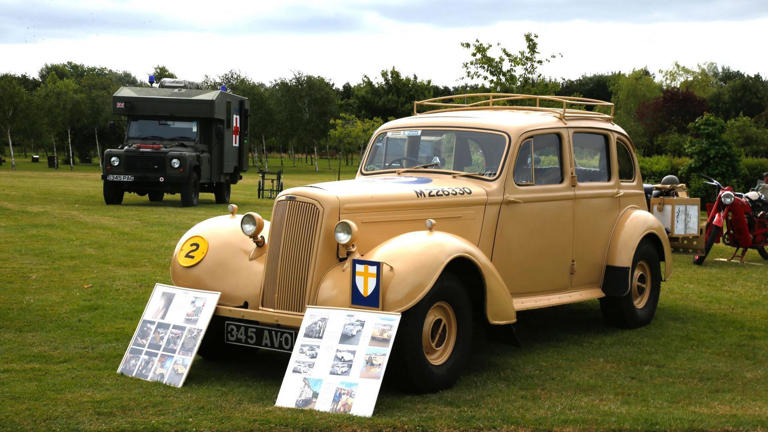 Military trucks, poems and music at forces weekend