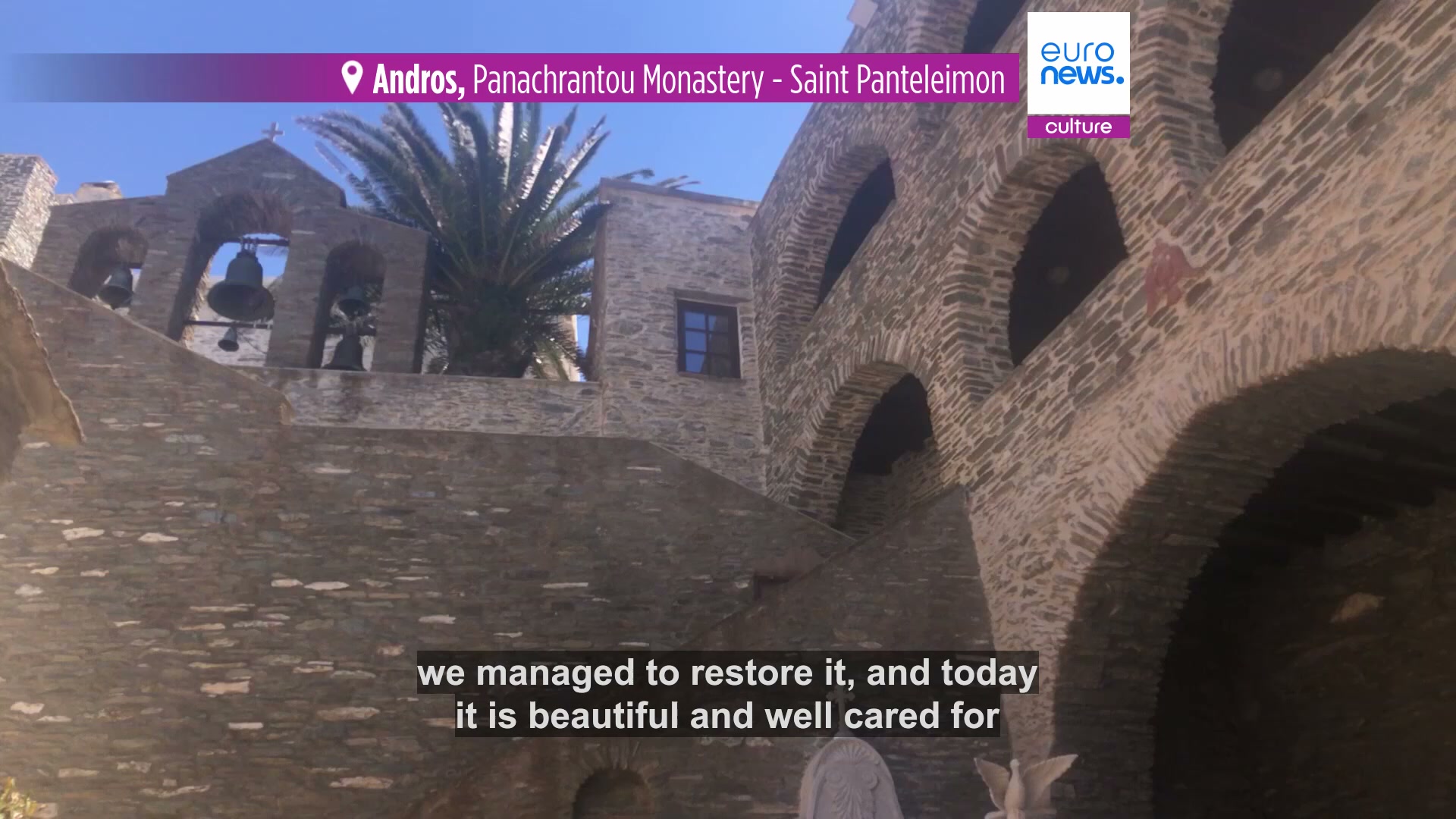 From ruin to restoration: Byzantine Greek monastery becomes 'Art ...